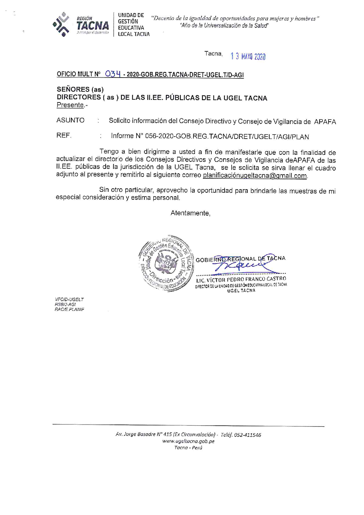 Comunicado
